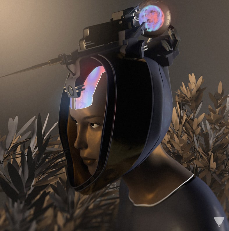 Maskarade Sculpts Celestial Digital Worlds - Visual Atelier 8