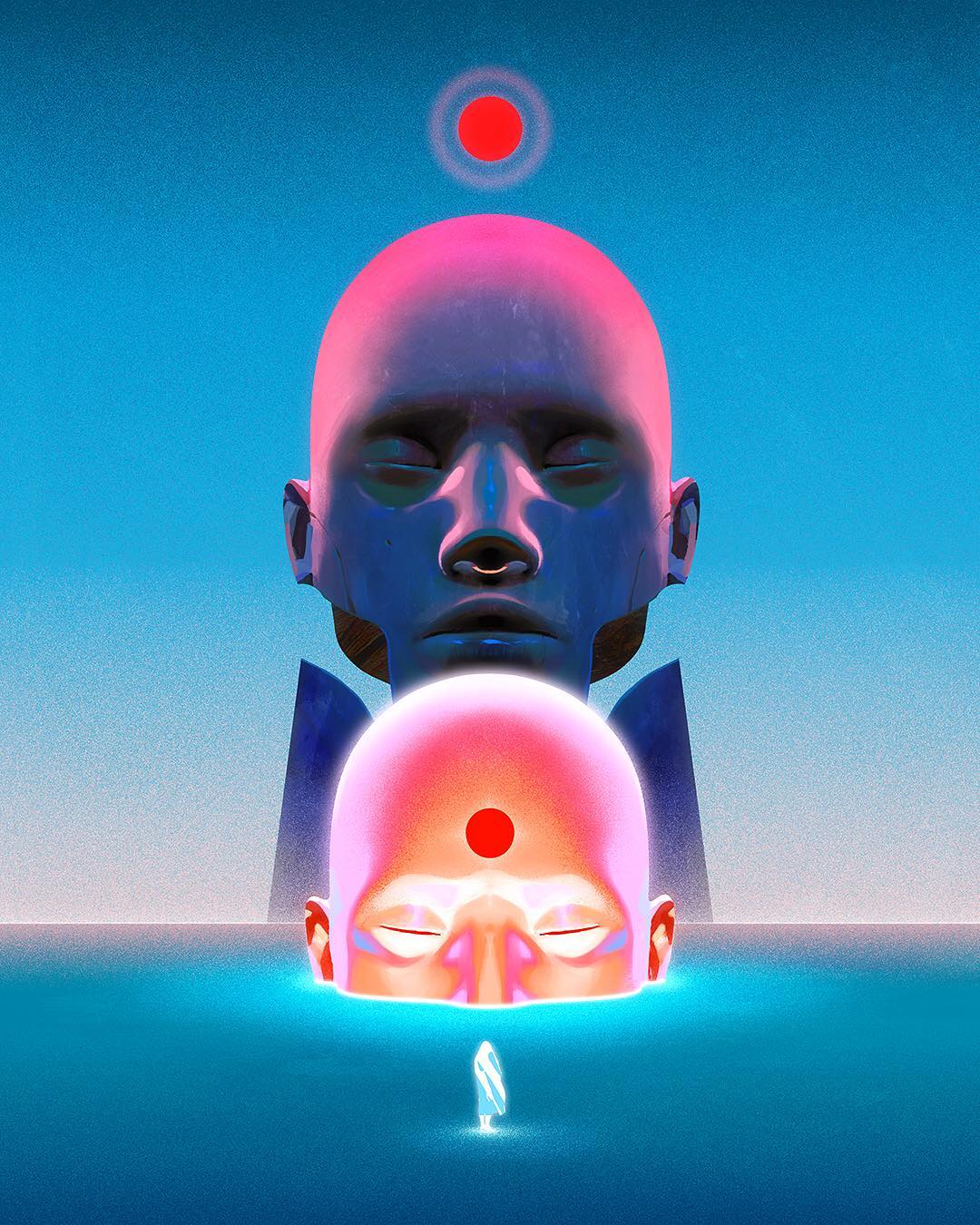 Victor Mosquera’s Alluring Illustrations Exude Spiritual Peace - Visual ...