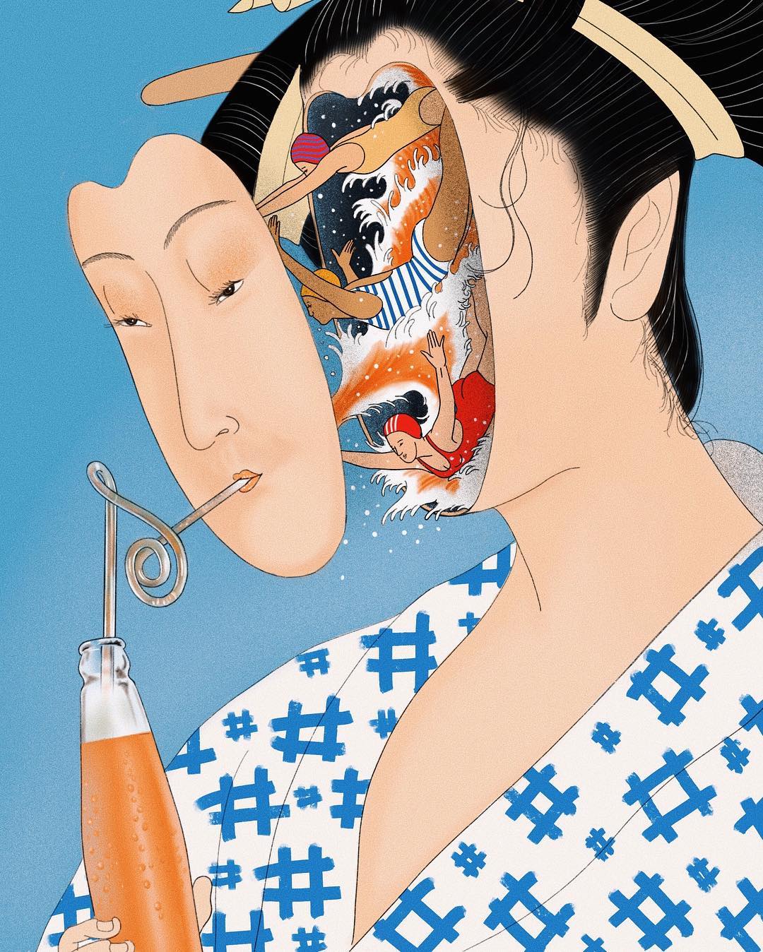 The Charming And Mysterious Illustrations Of Miki Kim - Visual Atelier 8