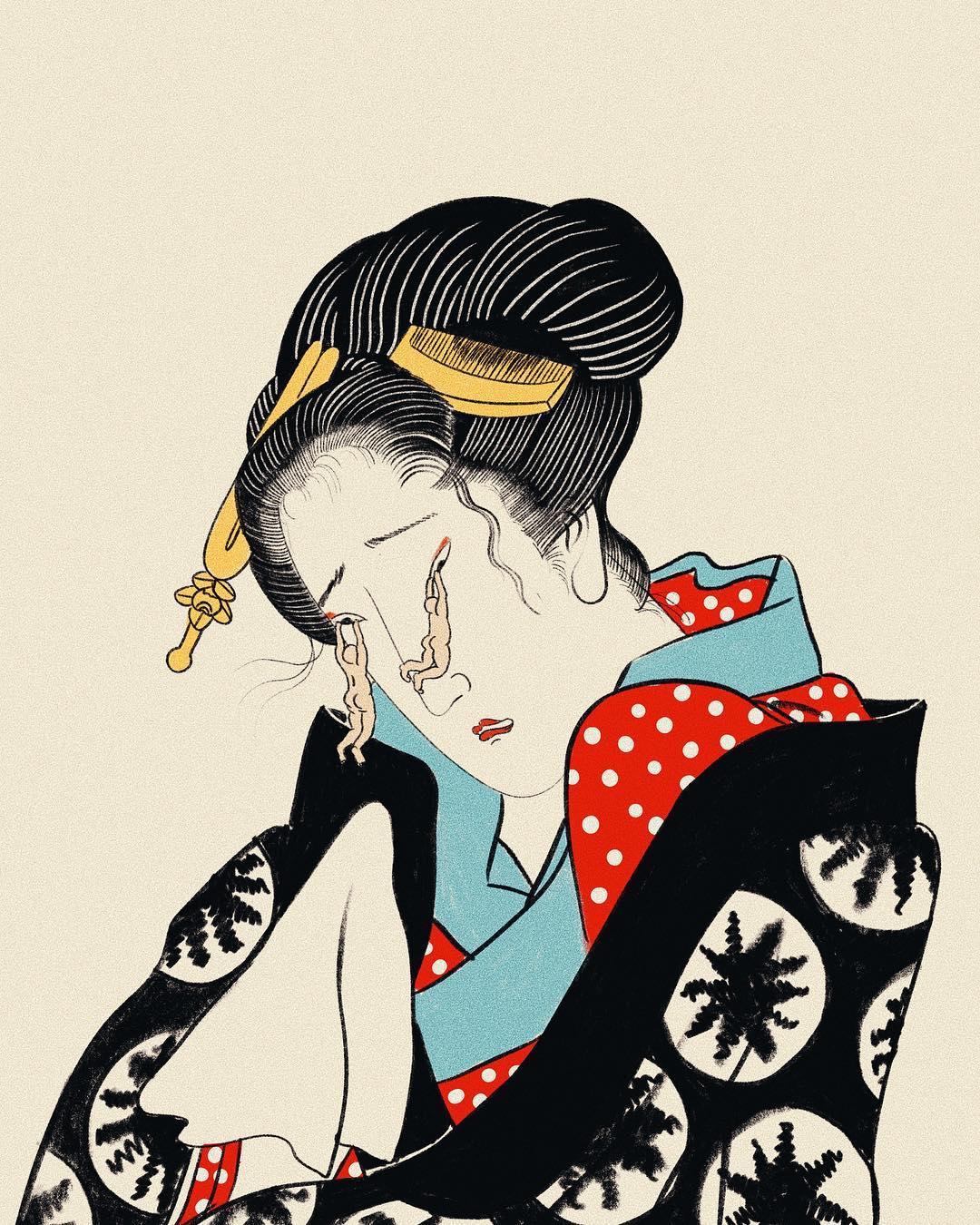 The Charming And Mysterious Illustrations Of Miki Kim | Visual Atelier 8