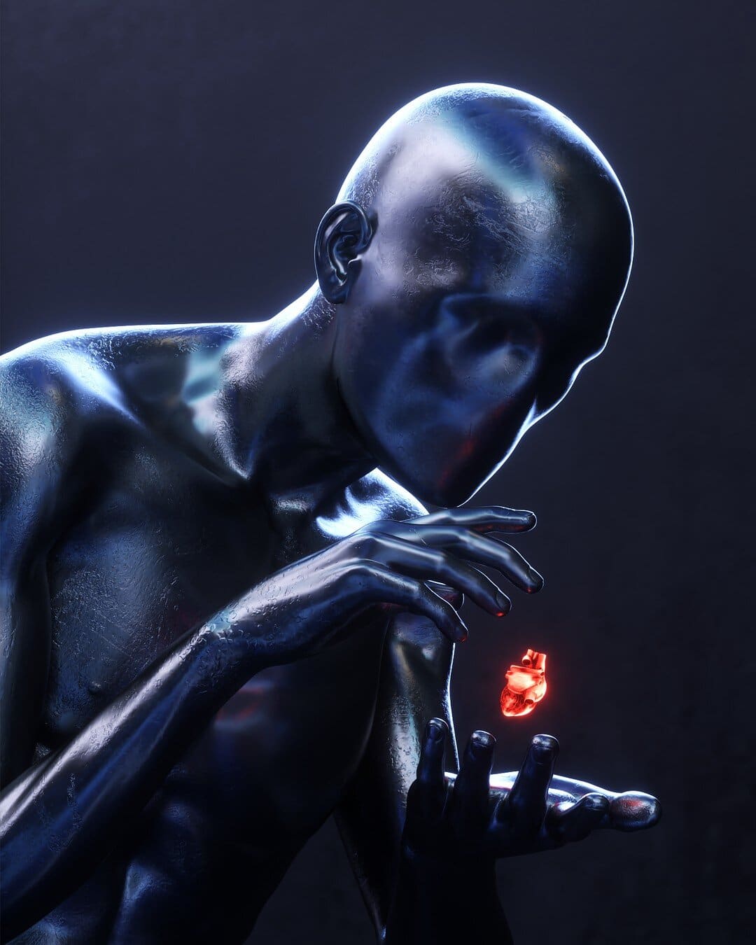 Auguste Lefou Constructs 3D Portraits From The Future - Visual Atelier 8