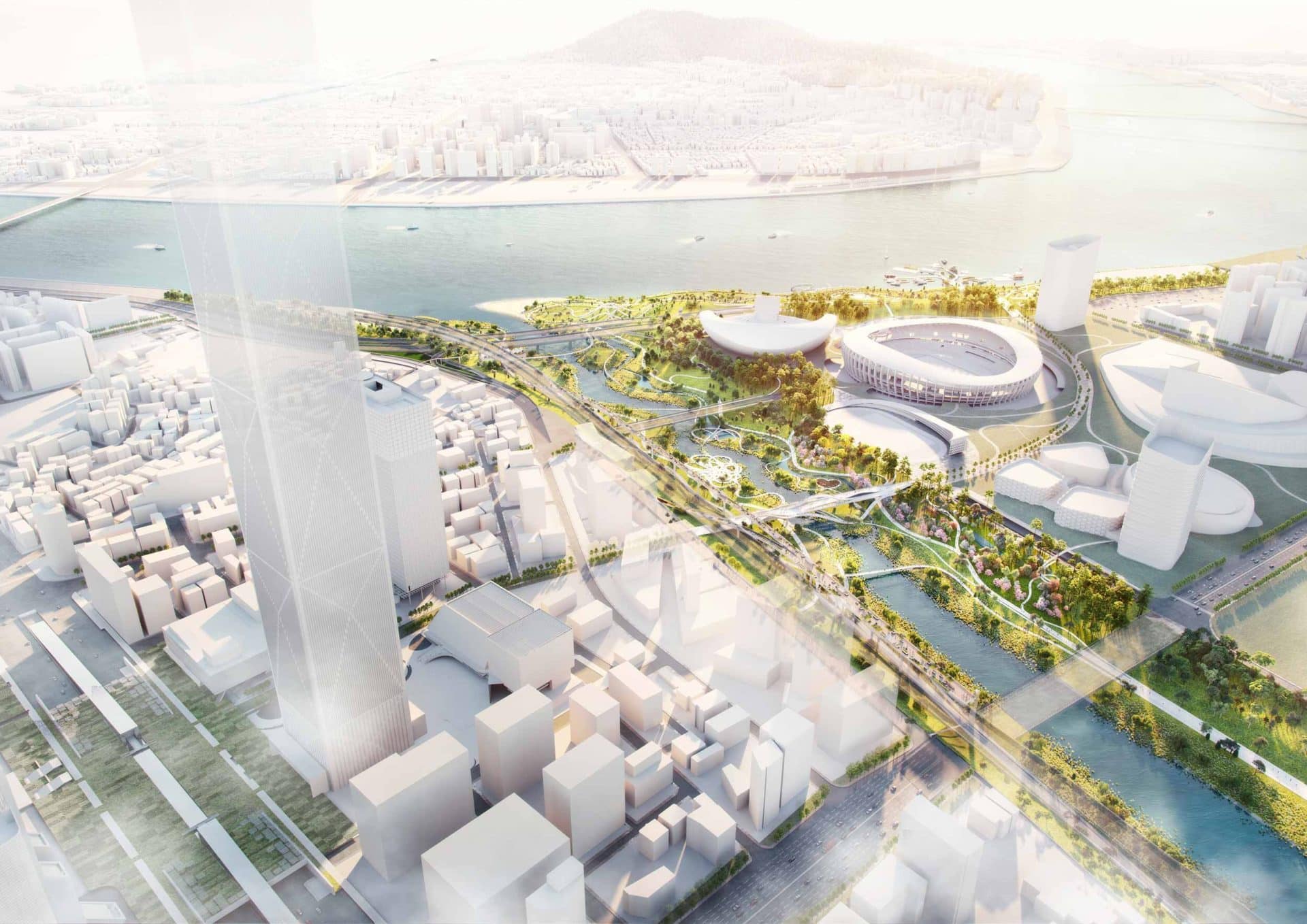 MVRDV Wins Competition To Reinvent Seoul’s Tancheon Waterfront | Visual ...