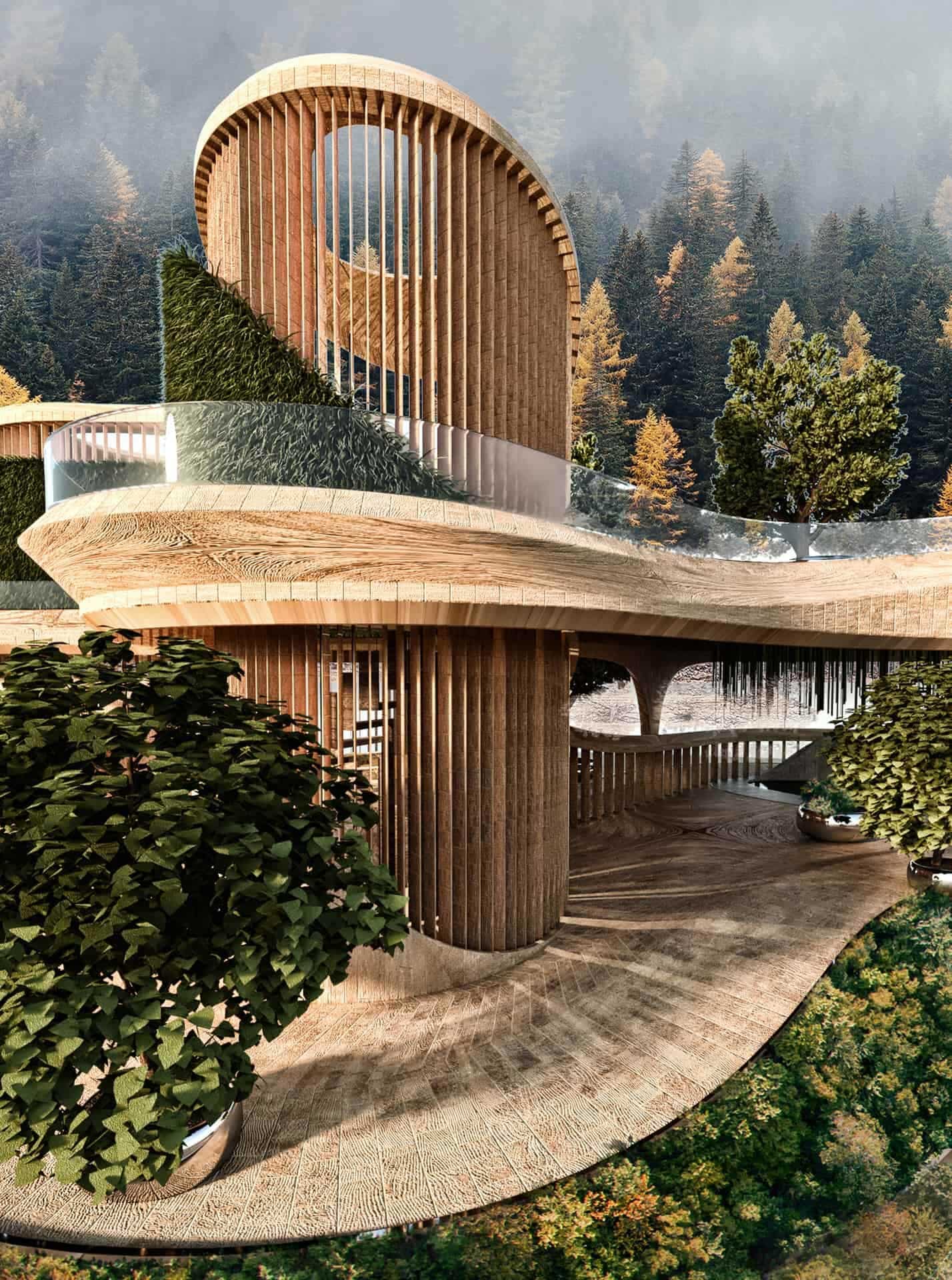 Mind Design Preserving The Harmony Landscape - Visual Atelier 8