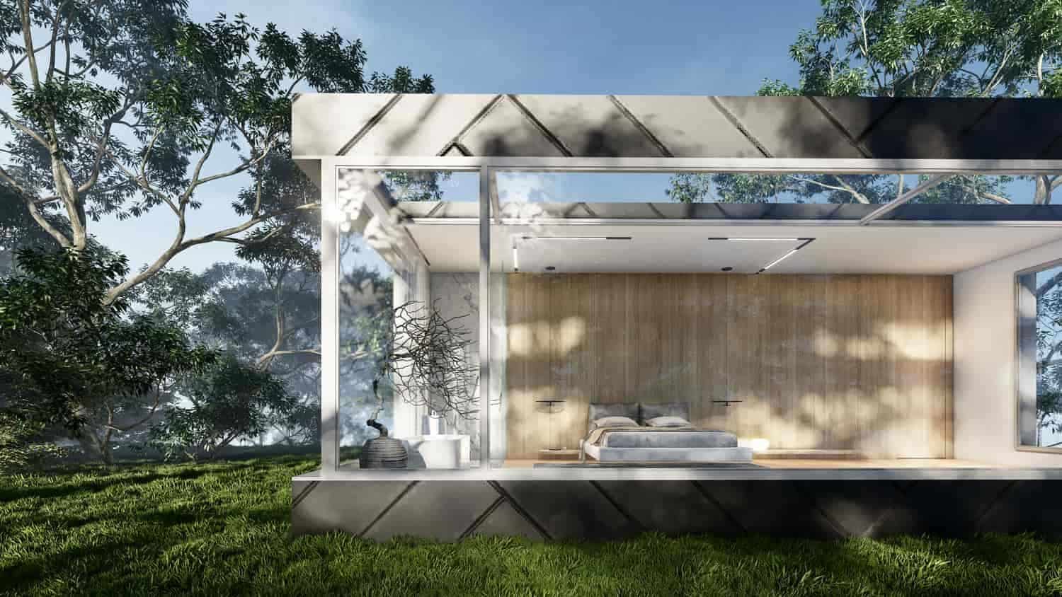 With Shomali Design Studio Floating In The Heart Of Wood - Visual Atelier 8