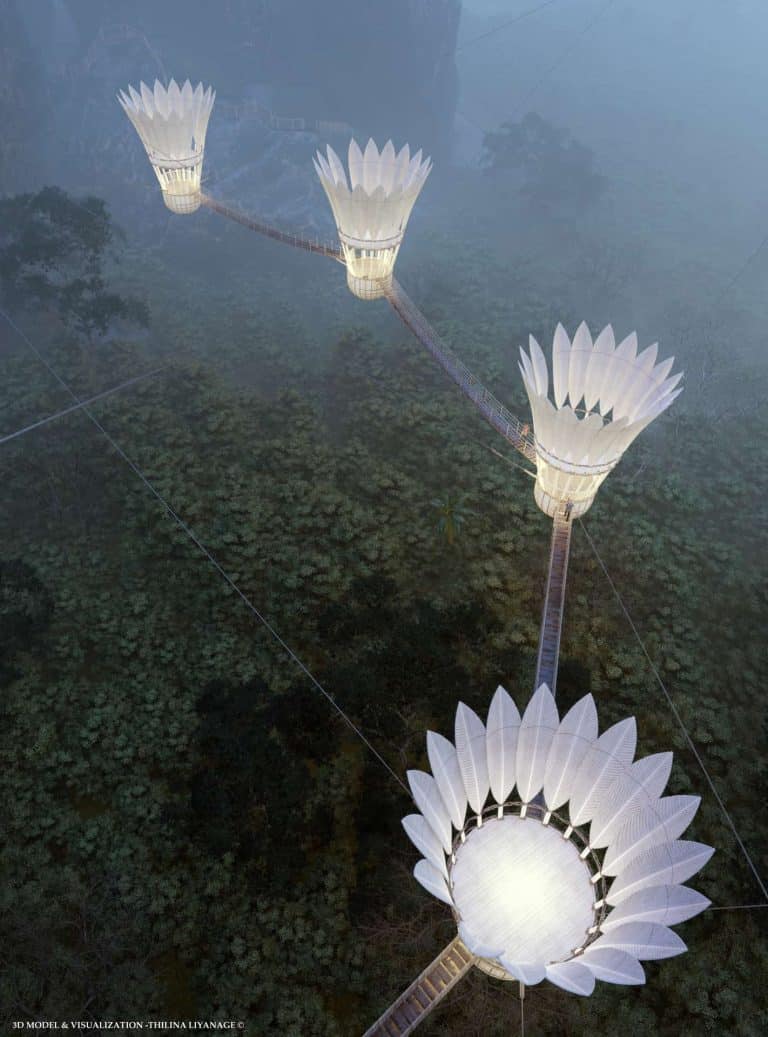 The Conceptual Design of Thilina Liyanage Lighting Up The Middle Of Sky ...