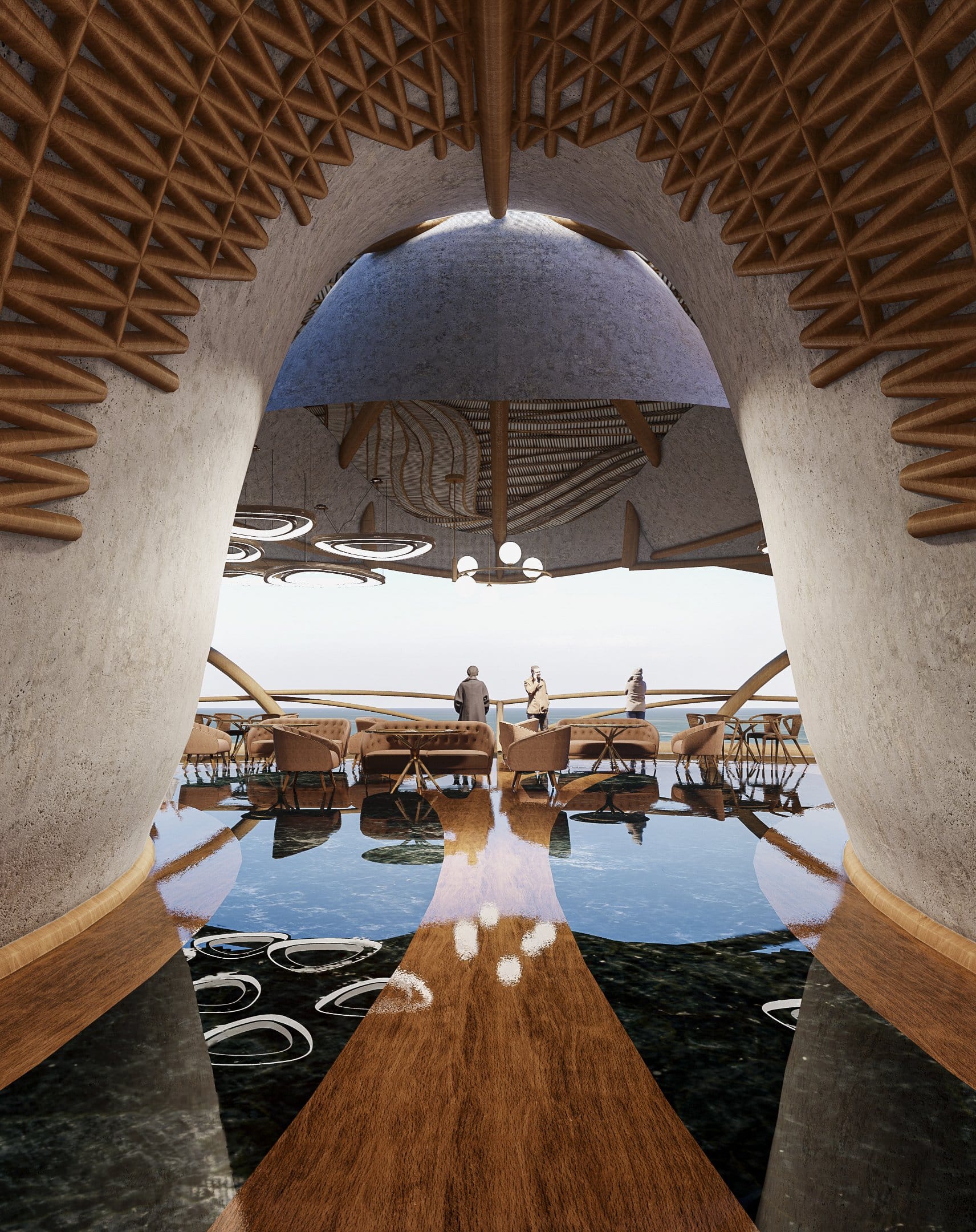 Immersive Dining Experience Created By Veliz Architect's Acantila ...