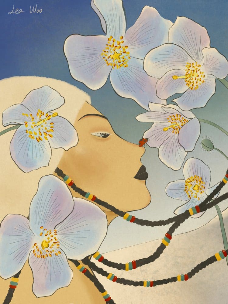 Lea Woo on illustrating poetic atmospheres with a retro mood - Visual ...