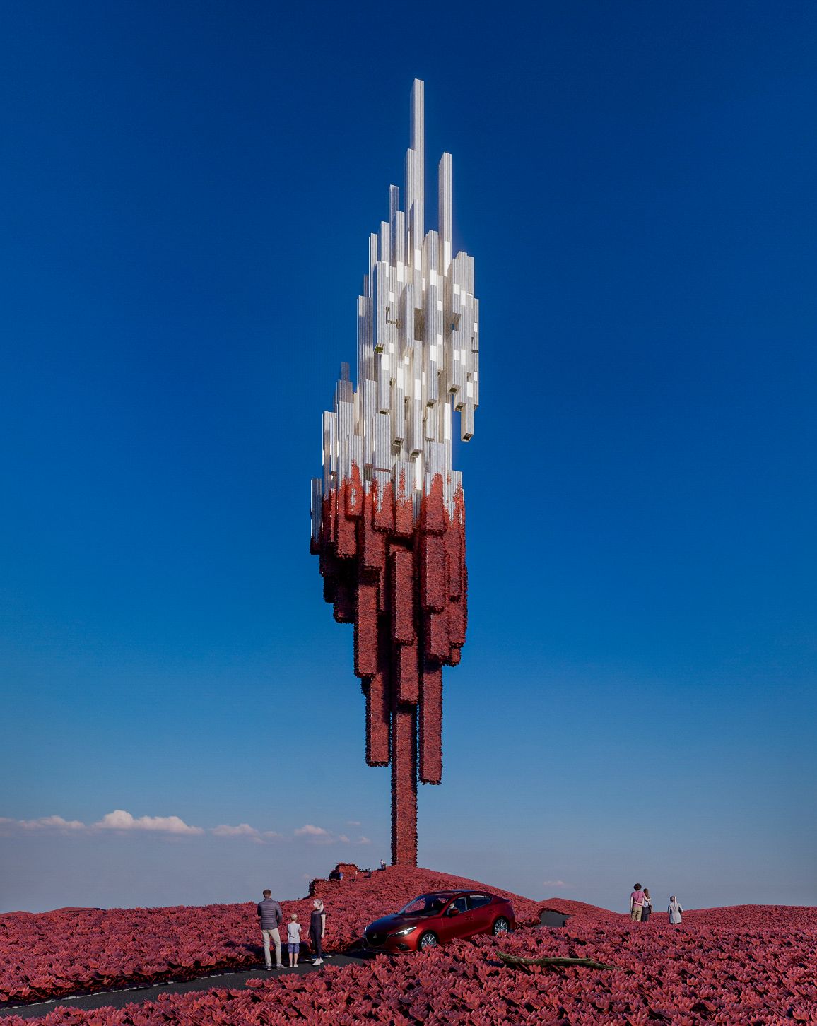 Block Chain Building, an evocative concept by Veliz Architect - Visual ...