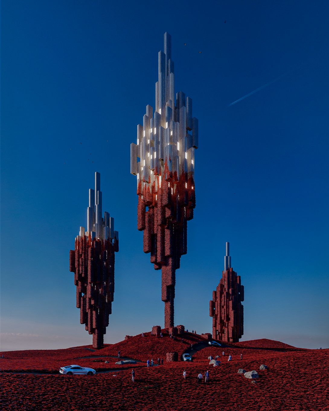 Block Chain Building, an evocative concept by Veliz Architect - Visual ...