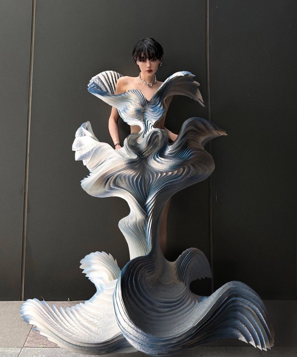 Parametric nature is the core of Yimeng Yu's aesthetic research ...