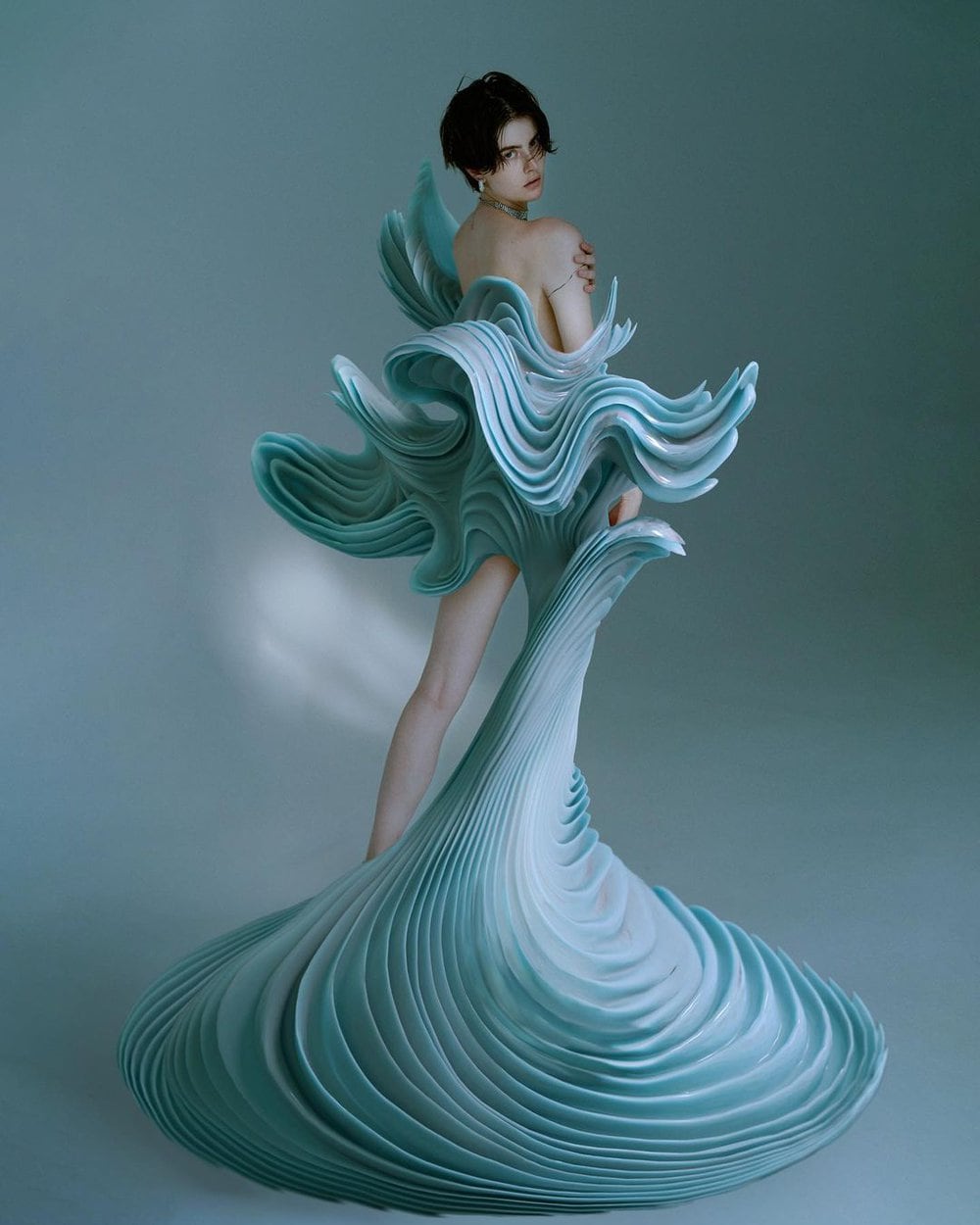 Parametric nature is the core of Yimeng Yu's aesthetic research ...
