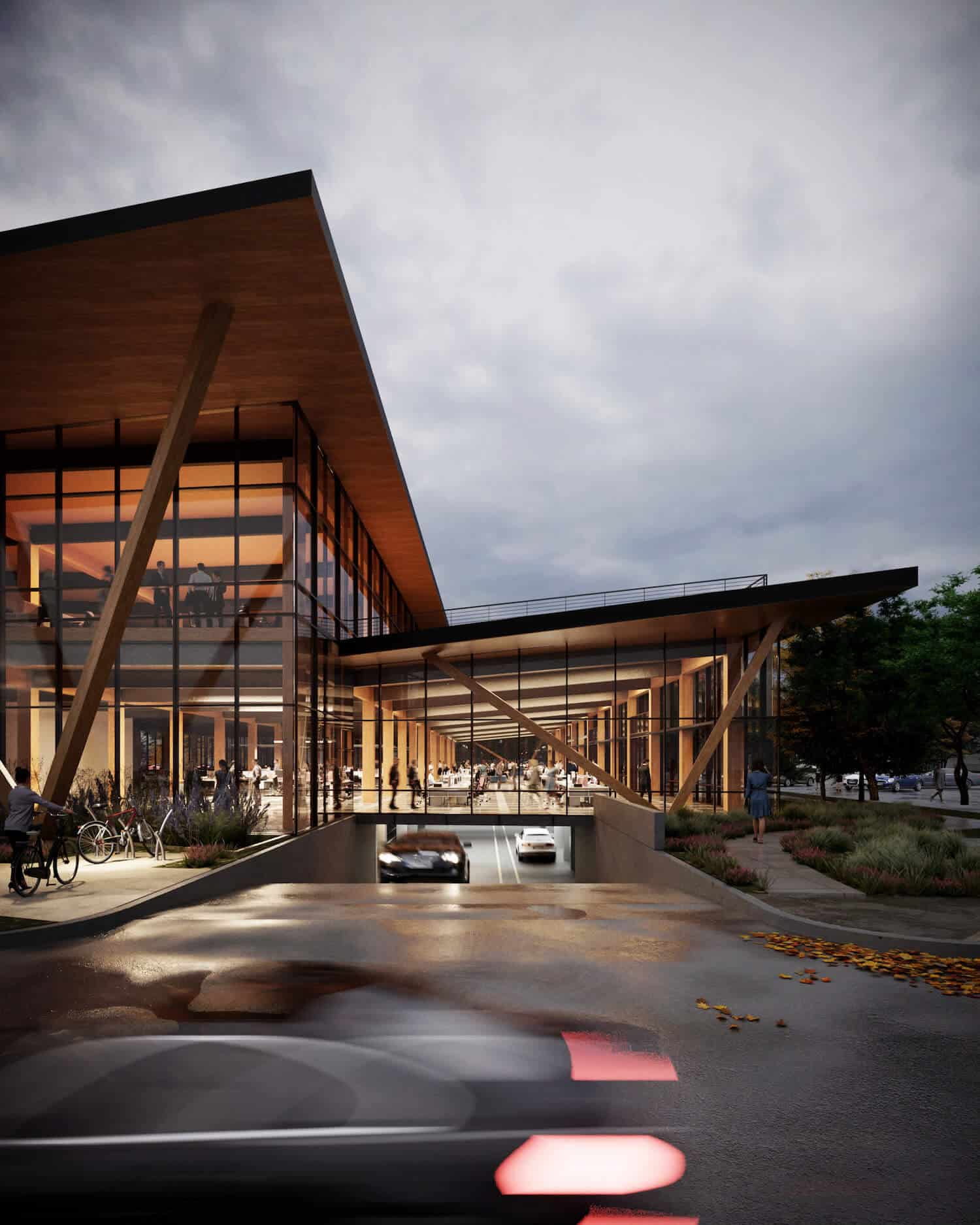 Verdant Sanctuary: Sustainable Mass-Timber Office Building Approved for Stanford Research Park ...