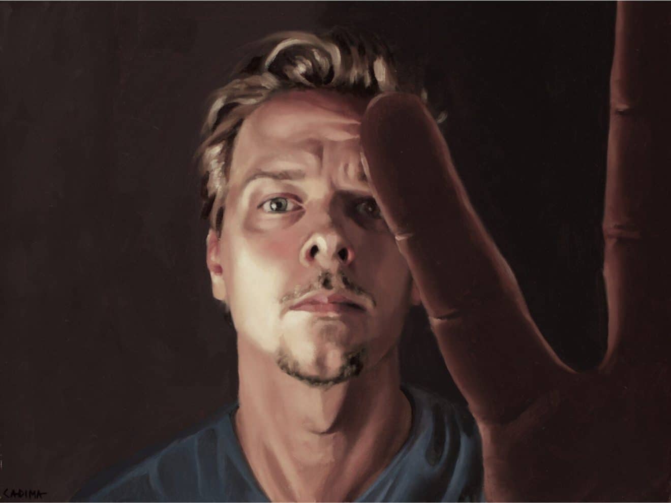 Andrew Cadima Heartily Paints The Language Of Human Expression - Visual ...