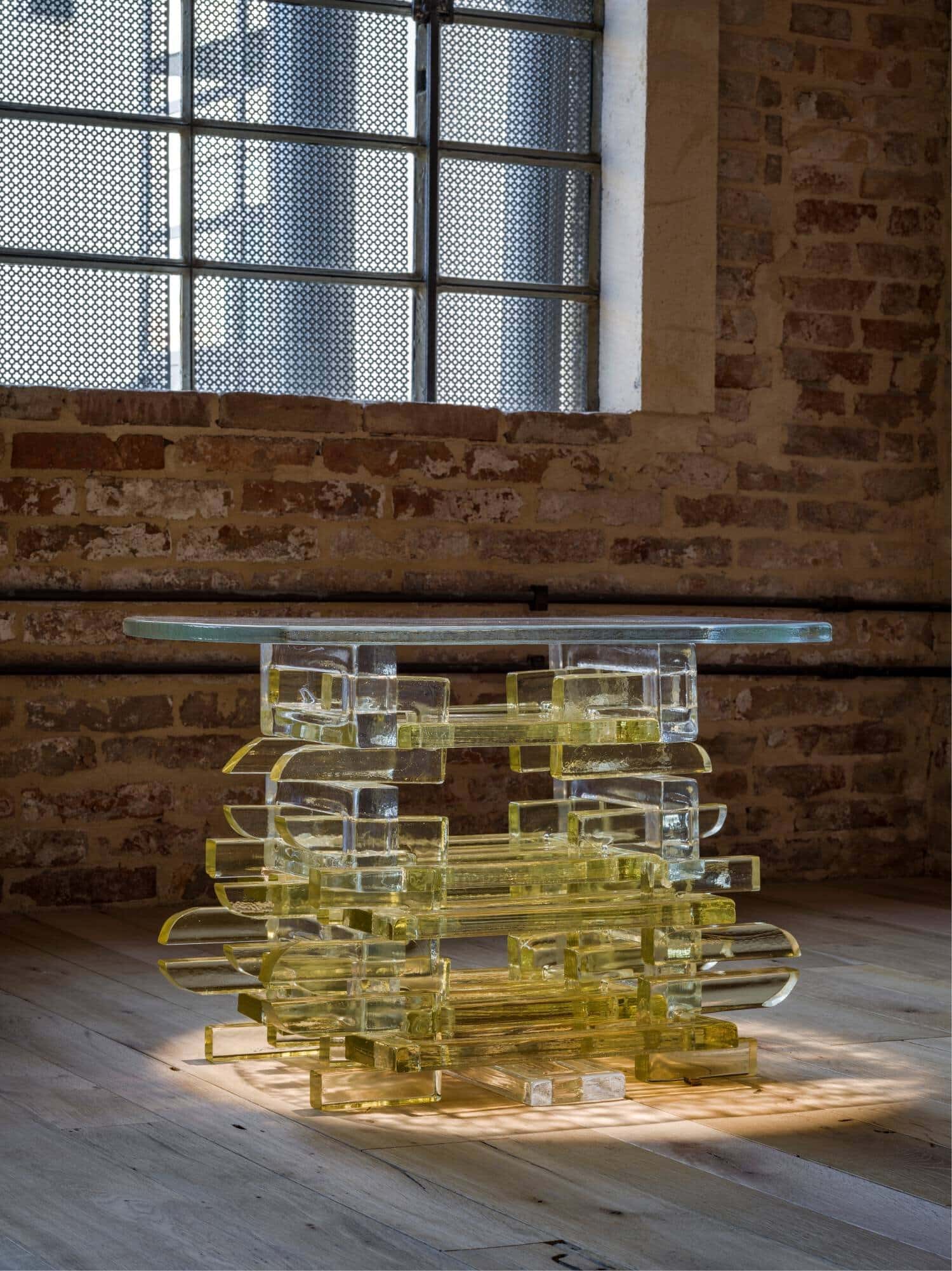 Bethan Laura Wood's CHAIN Interloops The First Sketches In Glass ...