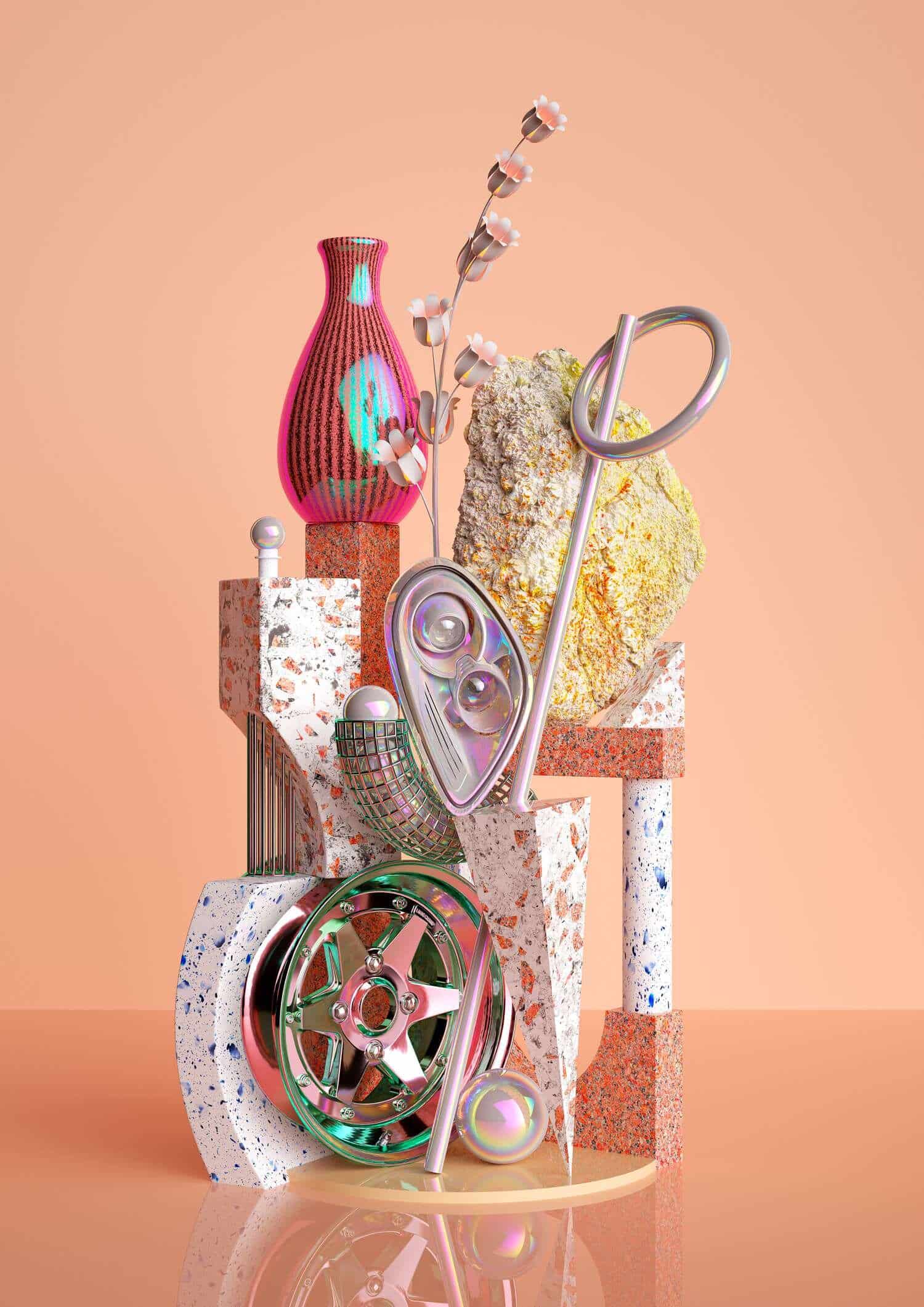 David Porte Beckefeld Puts Life Into Groovy 3D Stills And Motion - Visual Atelier 8