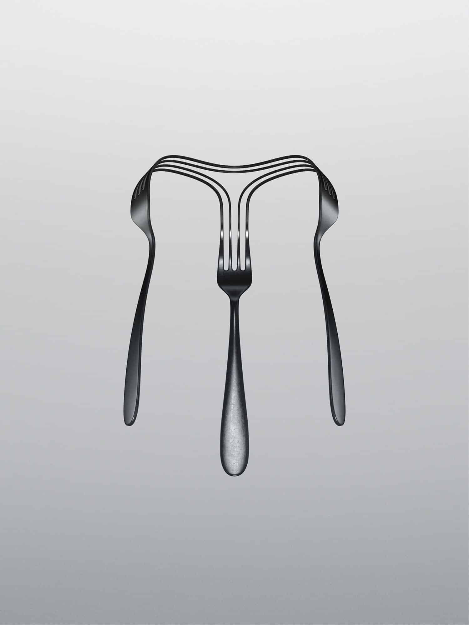"Fork" By Optical Arts Interrogates Our Perception Of Objects | Visual ...