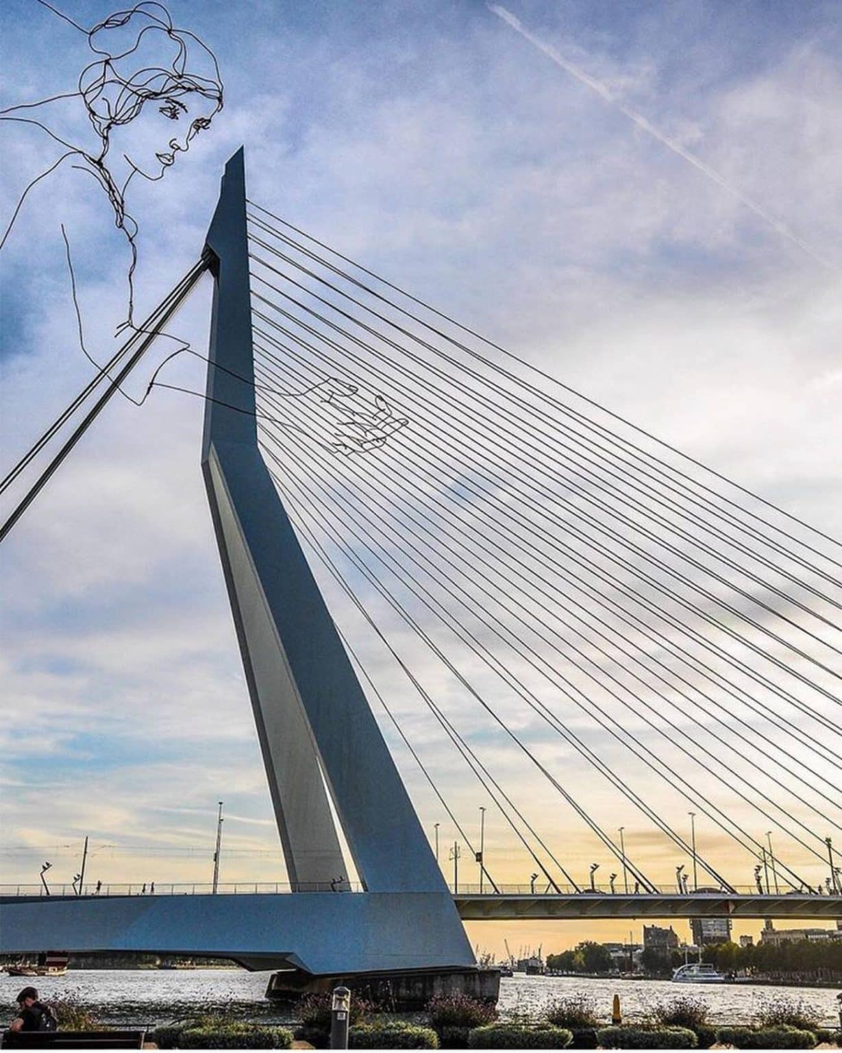 Spenser Little Sculpts Wire Portraits And Word Play Street Art - Visual ...