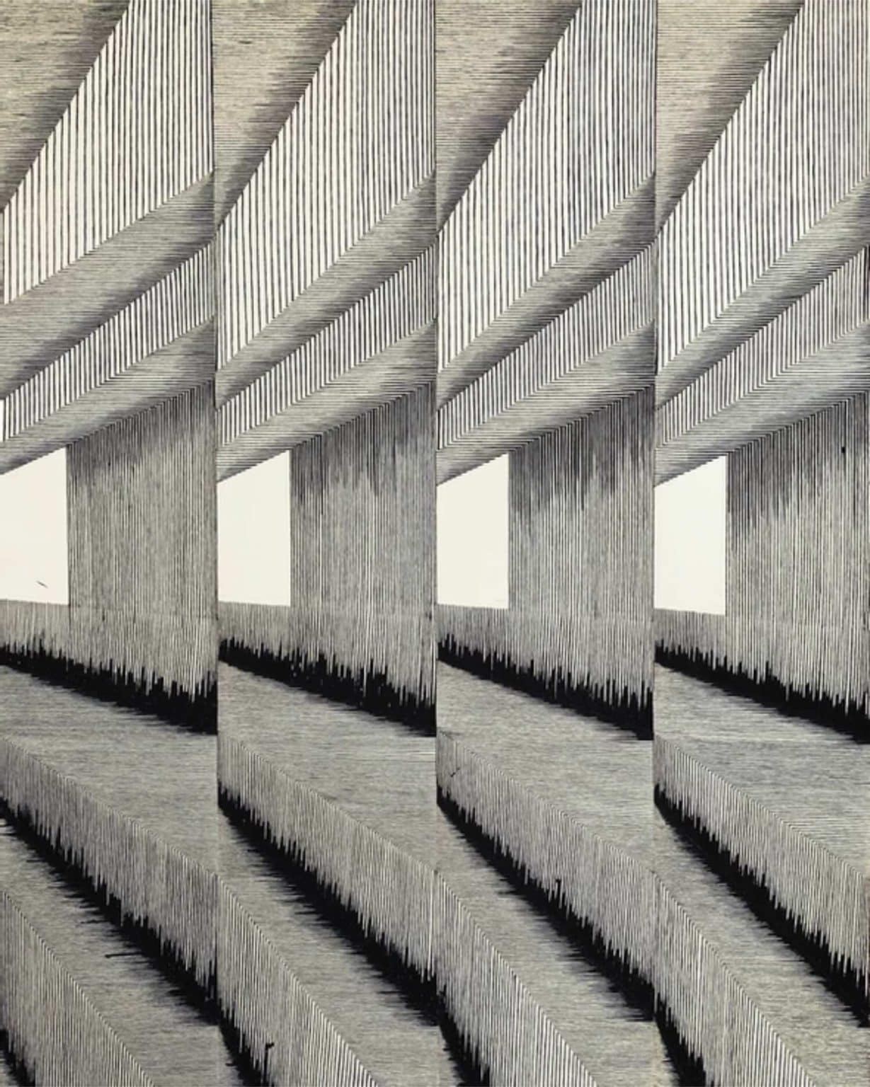 Tim Maxwell Skillfully Forms Labyrinths Of Lines By Hand - Visual Atelier 8