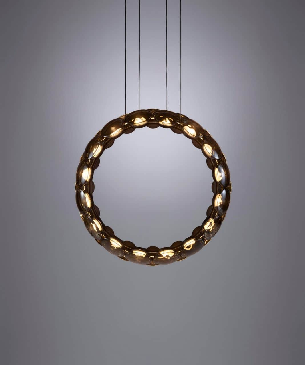 Ocean-Inspired Brilliance: The Noctiluca Suspension Light by Ross ...