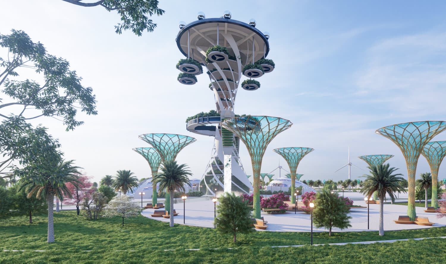 A Vertical Botanical Ecology Museum by Hamzah Anwar Noman Architectures ...