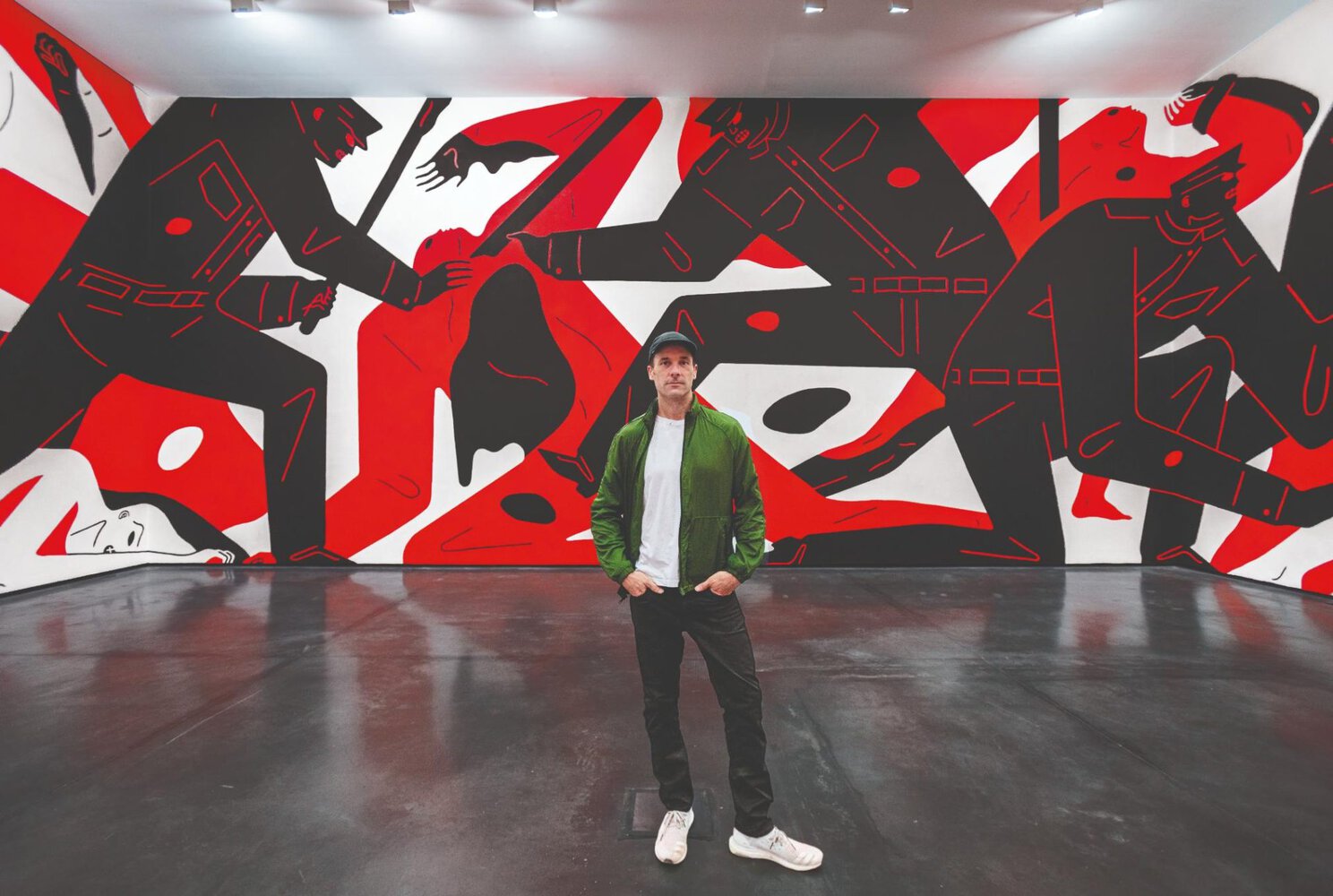 An interview with Cleon Peterson on his memorable art exploring power ...