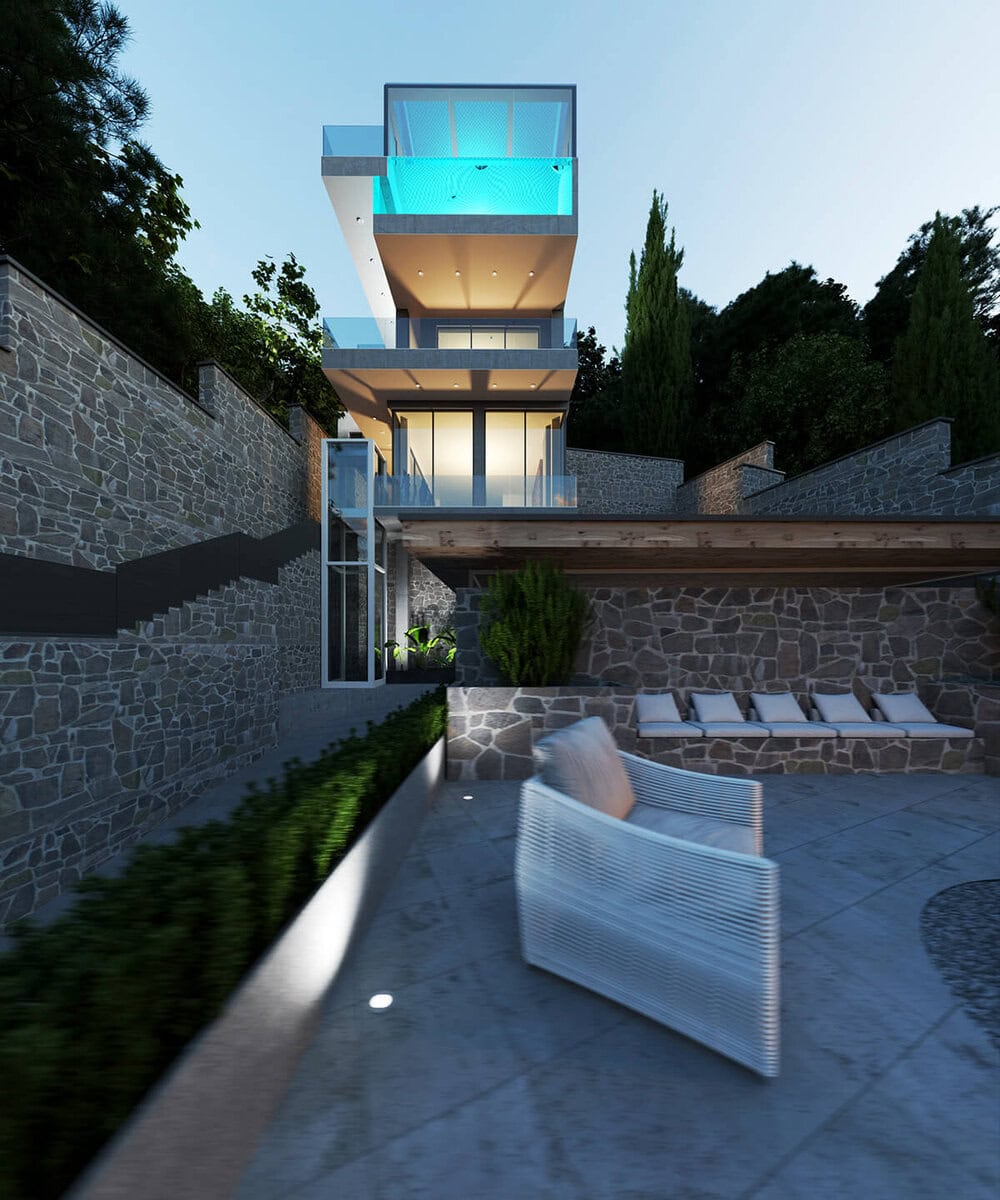 Shahmirzad Villa: A Modern Oasis by Arash Saeidi - Visual Atelier 8