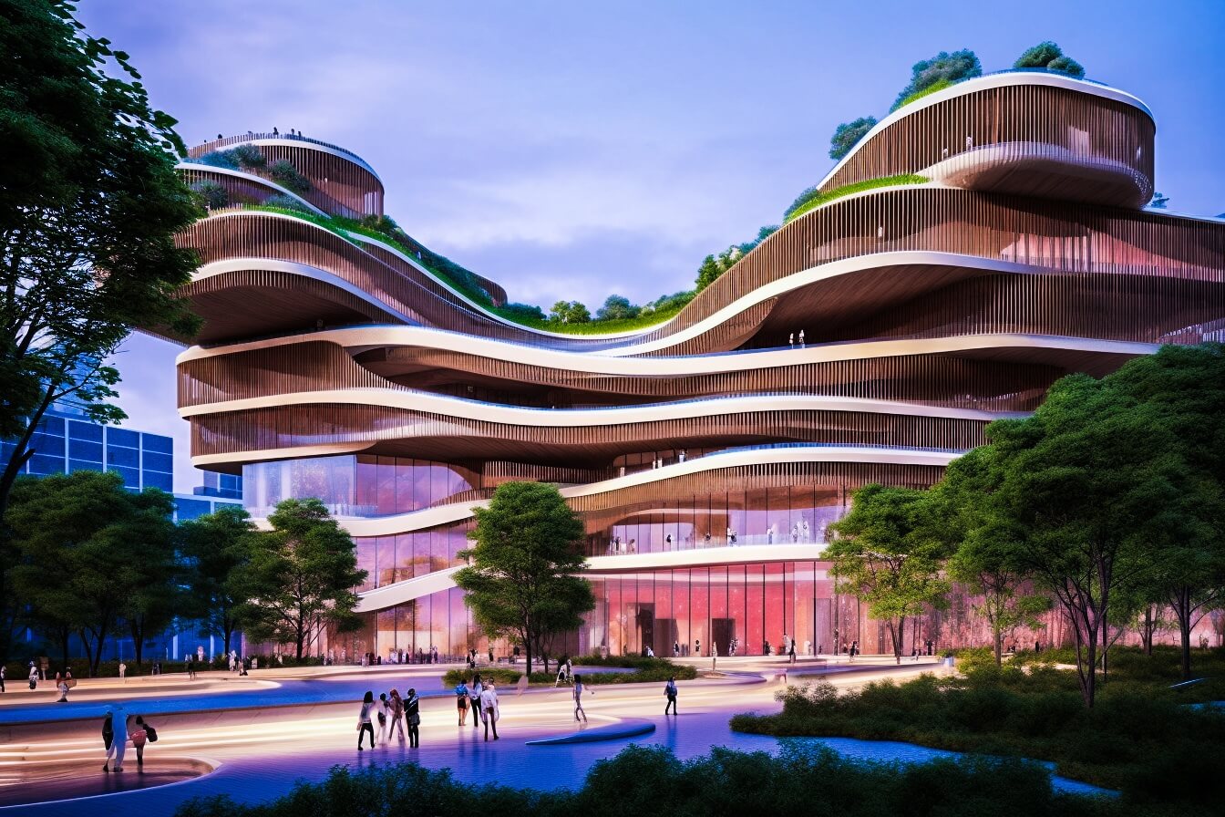 BAM Rasht - A Visionary Cultural -Commercial Complex - Visual Atelier 8