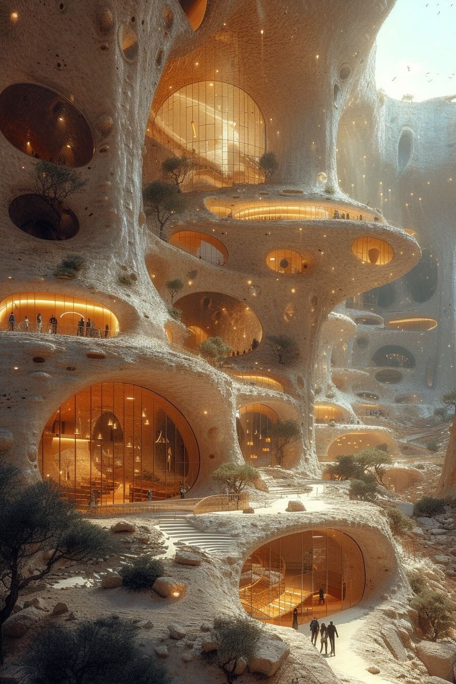 Naturalistic Architecture Mountain Residence Embracing Nature - Visual ...