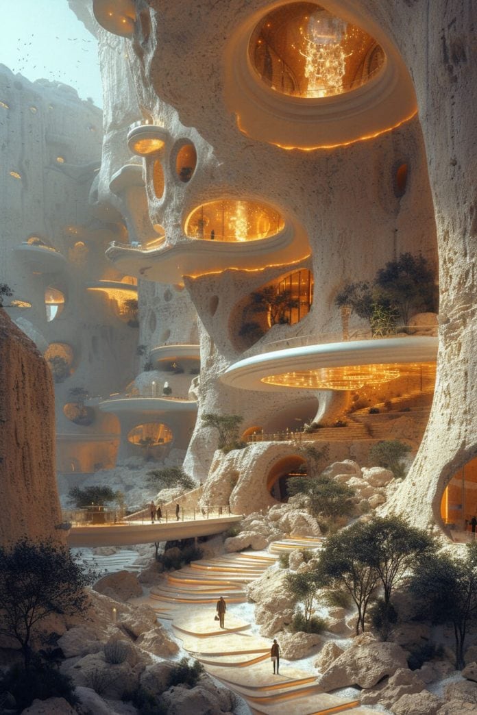 Naturalistic Architecture Mountain Residence Embracing Nature - Visual ...