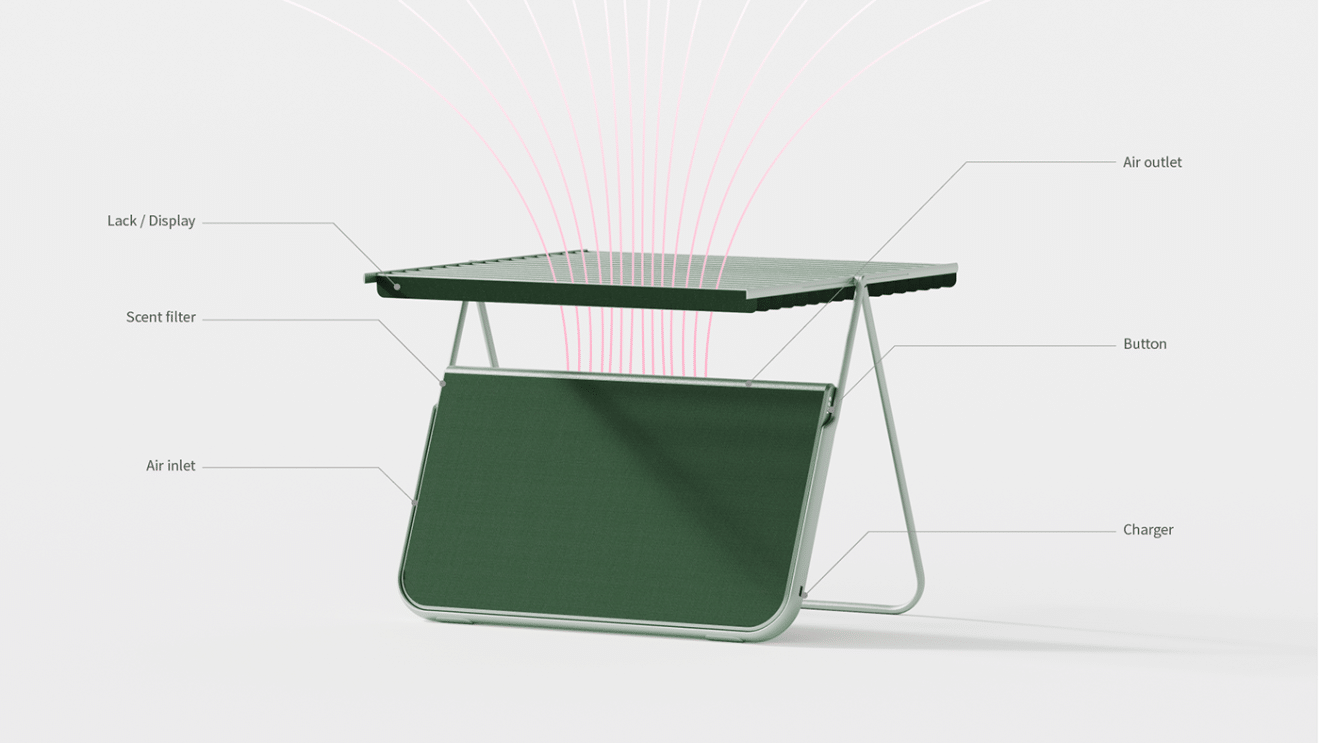 Air Blossom is A Multi-functional Air Laundry Drying Rack - Visual ...