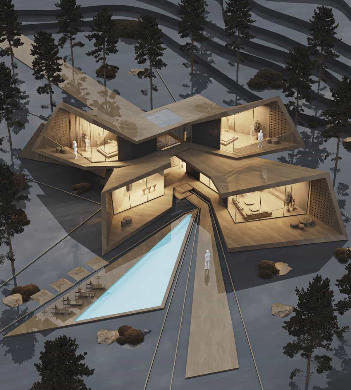 Cozy Villa by UFO Studio is Innovative Design in Karaj, Iran - Visual ...