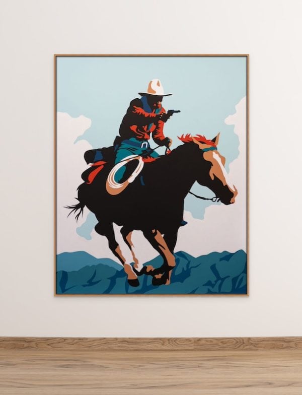 Jeremy Booth's Bold and Cinematic Art Tribute to Cowboy Culture ...