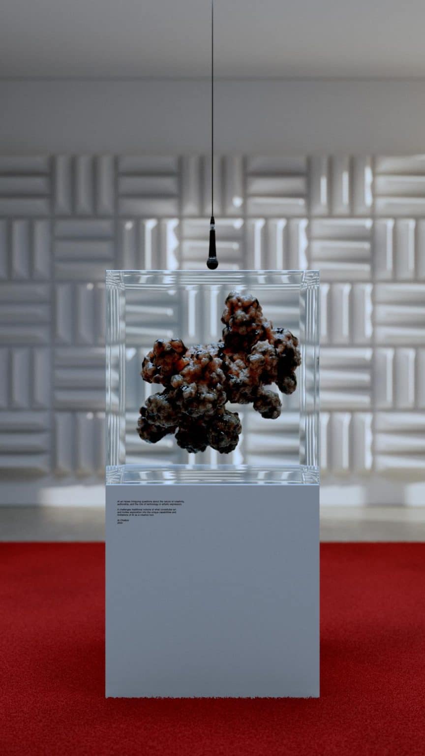 Void of Substance: The Intersection of Art and AI in a Minimalist Canvas - Visual Atelier 8