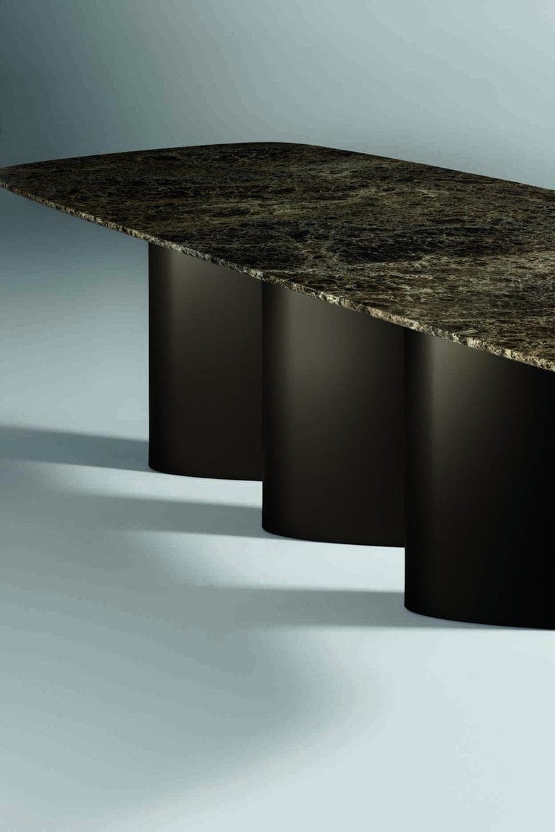 Alain Gilles presents PI Chair and LOUVER Dining Table for Bonaldo ...