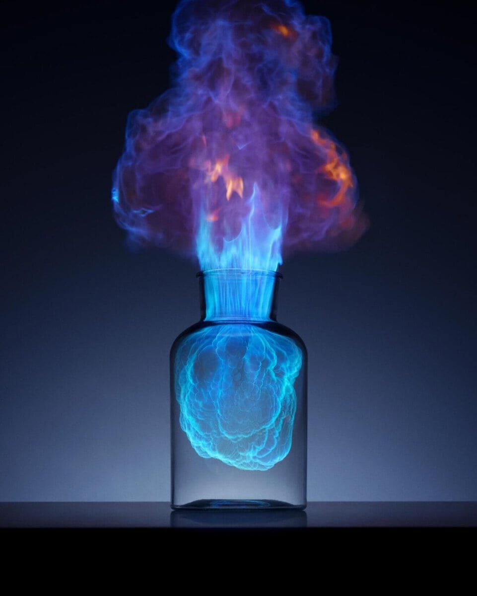 Ignis an artful exploration of fire and duality of progress by Optical ...