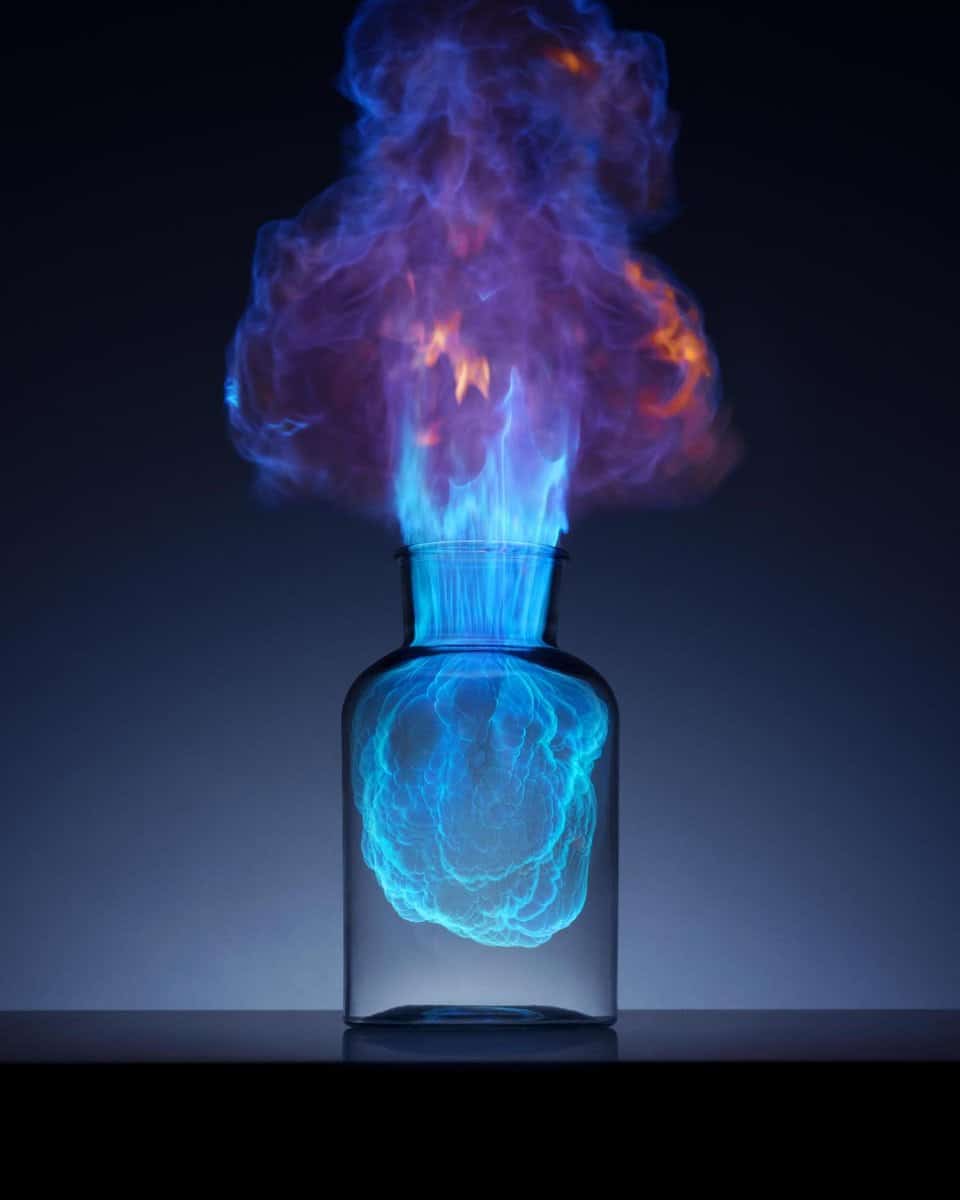 Ignis an artful exploration of fire and duality of progress by Optical ...