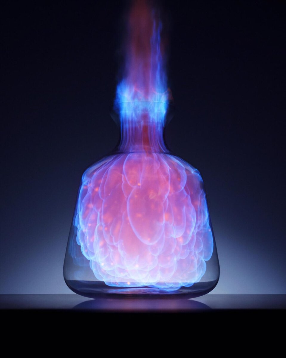 Ignis an artful exploration of fire and duality of progress by Optical ...