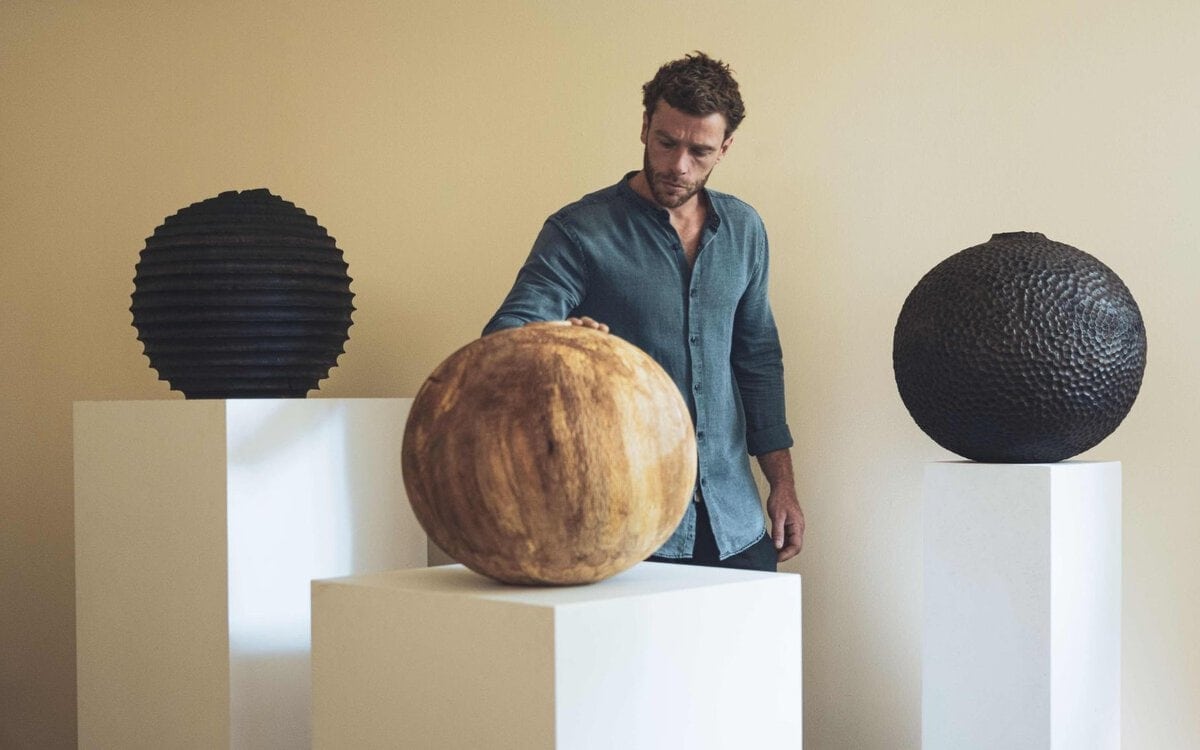 Oliver Chalk artistry reflecting a deep connection to texture and ...