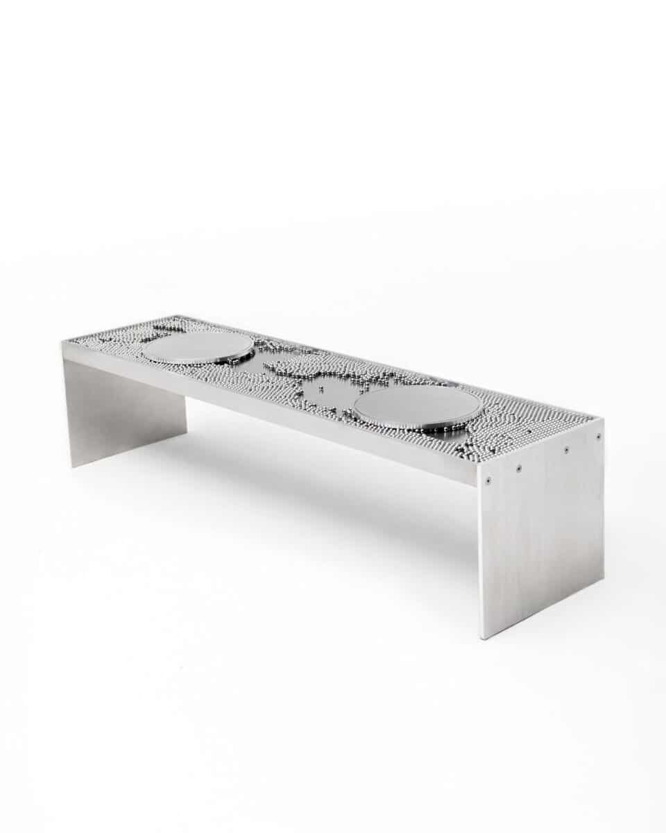 GARZA Studio's bench, where emotional depth meets minimalist elegance ...