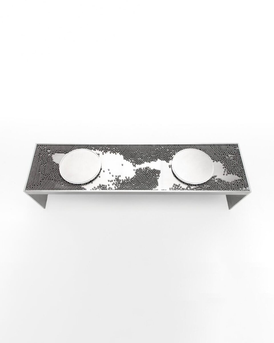 GARZA Studio's bench, where emotional depth meets minimalist elegance ...
