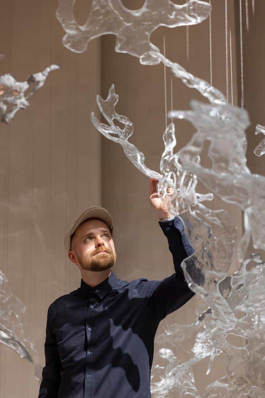 Lasvit debuts captivating glass installation at Euroluce 2025 - Visual ...