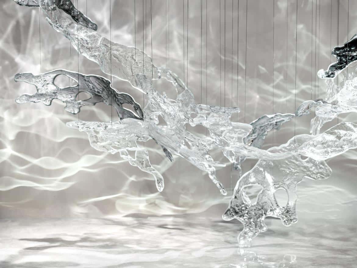 Lasvit debuts captivating glass installation at Euroluce 2025 | Visual ...