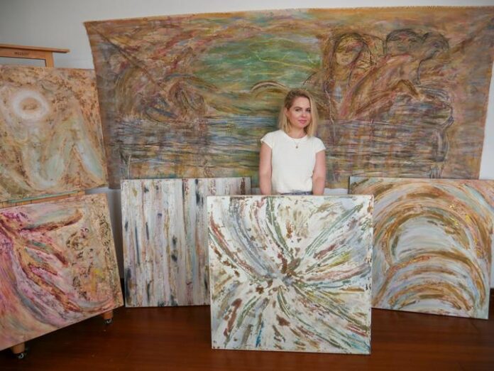 Kasia Muzyka presents sacred abstract art in Chelsea this June | Visual ...