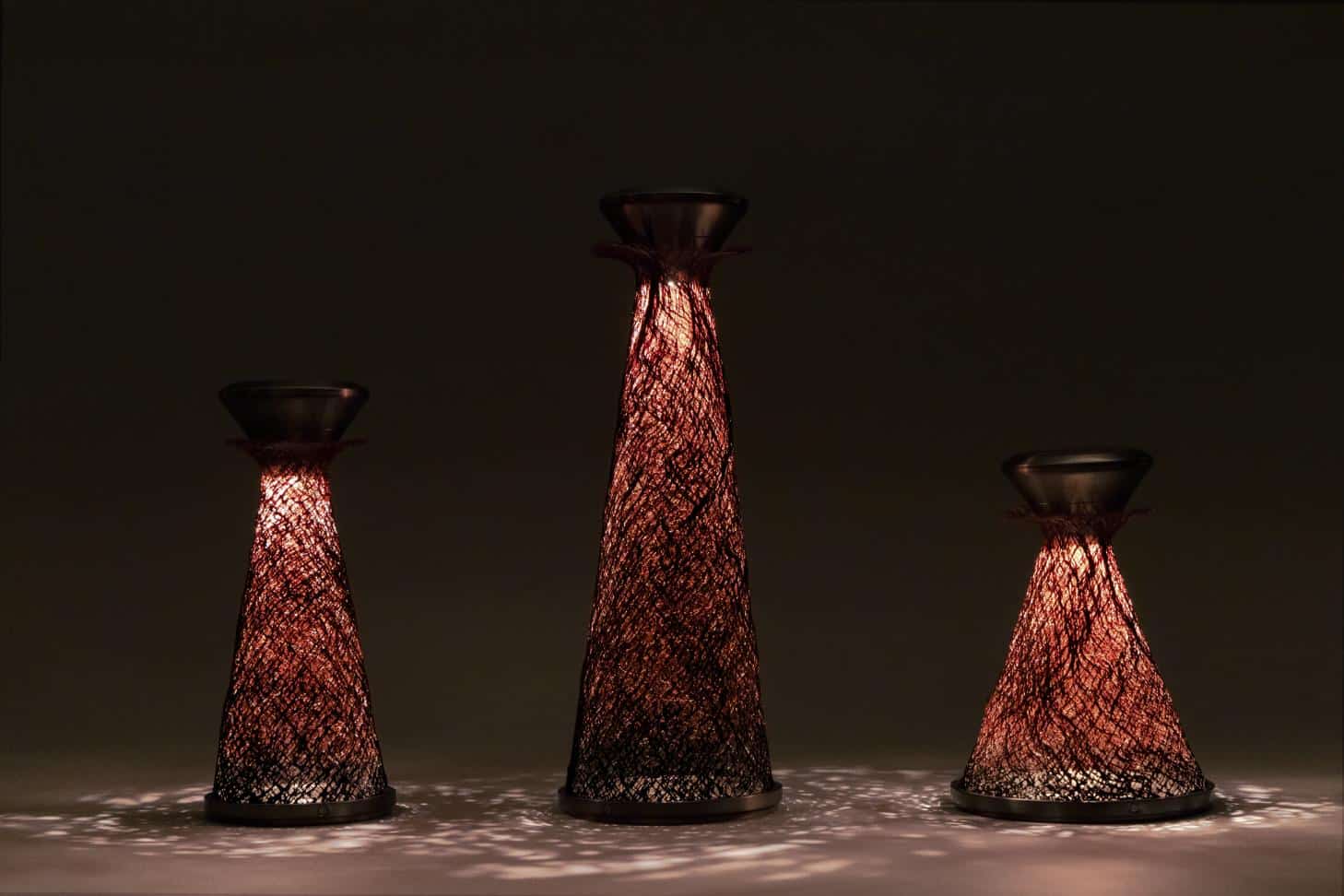 Kazuki Nagasawa designs Houyou lamp from shuro palm bark | Visual Atelier 8