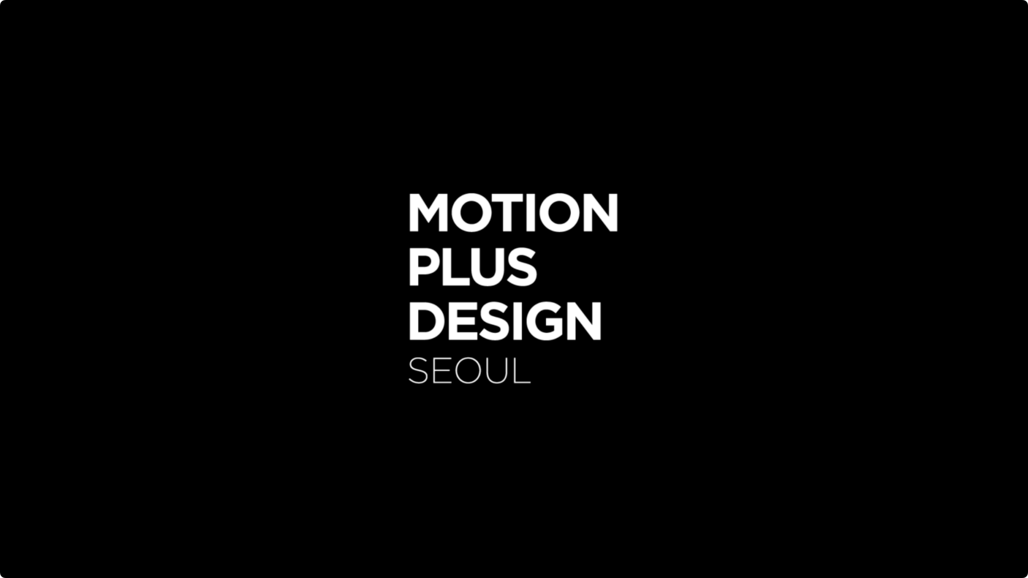 Motion Plus Design Seoul 2025 takes place 27 September at Sky Art Hall ...