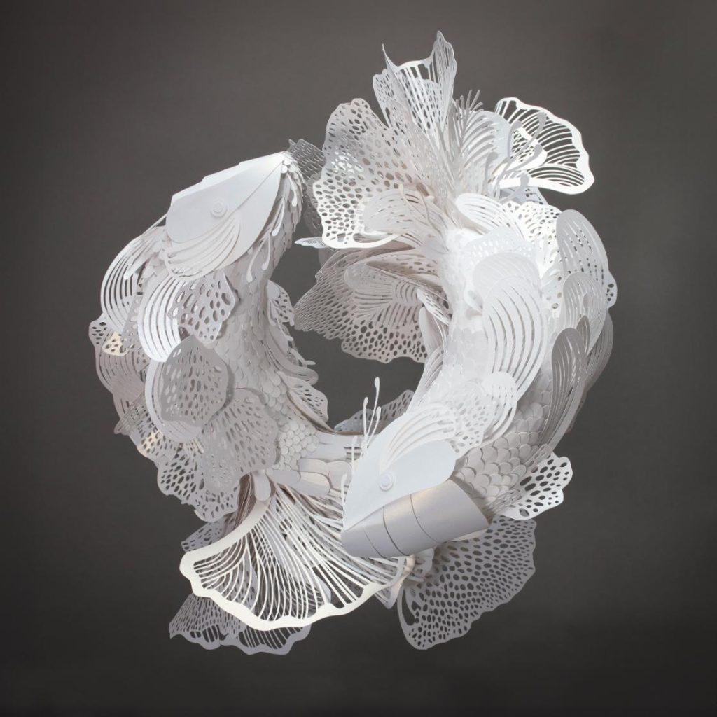 Lisa Lloyd creates intricate paper sculptures inspired by nature ...