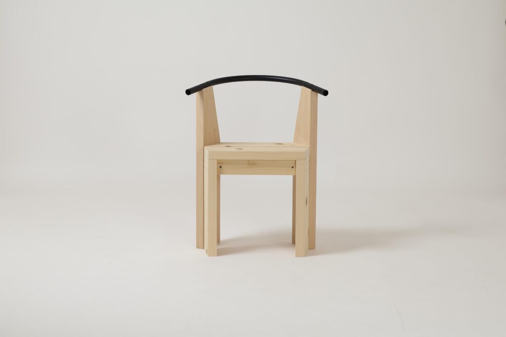 Industrial Facility creates the Hiroi Chair using Noto Hiba wood ...