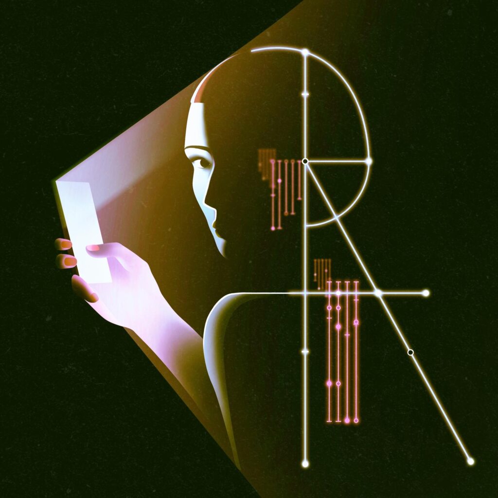 Ard Su illustrates emotional distance in the digital age | Visual Atelier 8