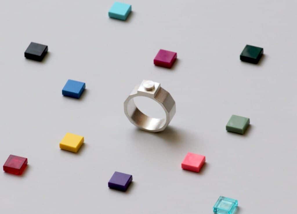 Studio GOGO crafts refined jewelry from classic Lego pieces | Visual ...