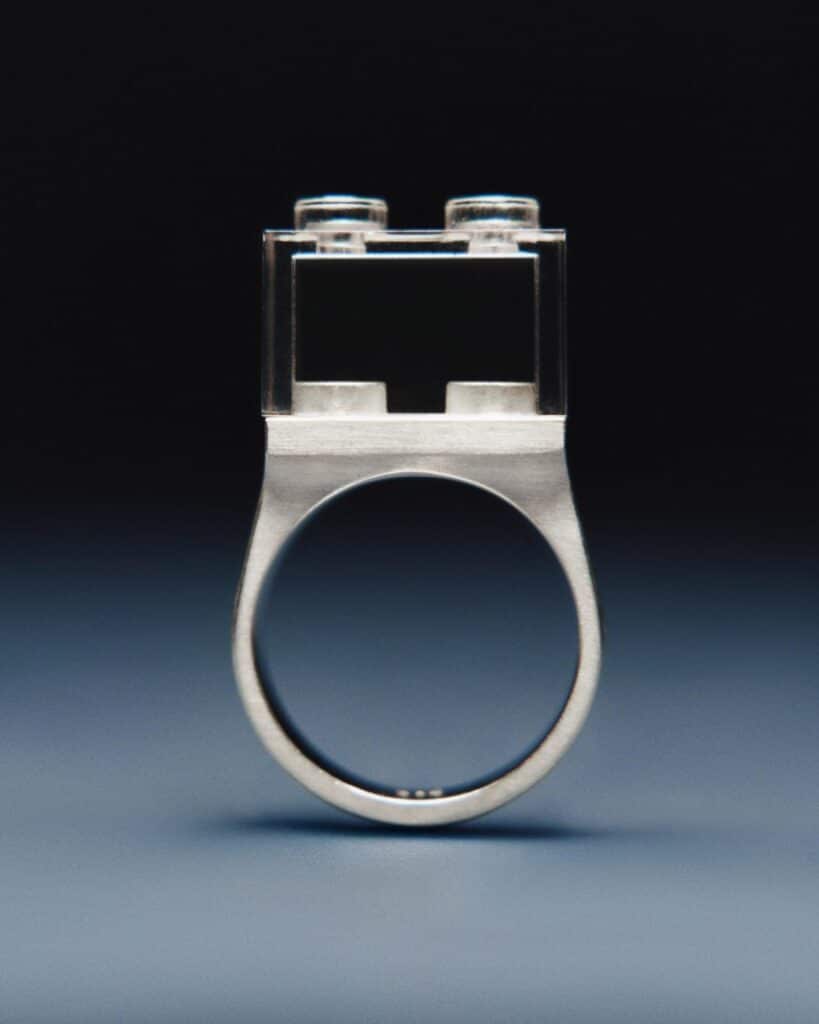 Studio GOGO crafts refined jewelry from classic Lego pieces - Visual ...